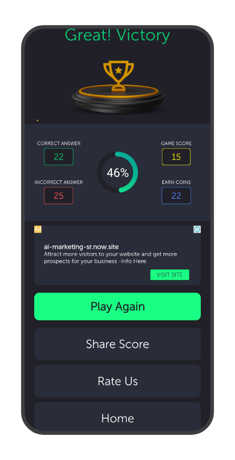 Qearner – Quiz App | Android Quiz game with Earning System + Admin panel by WRTeam